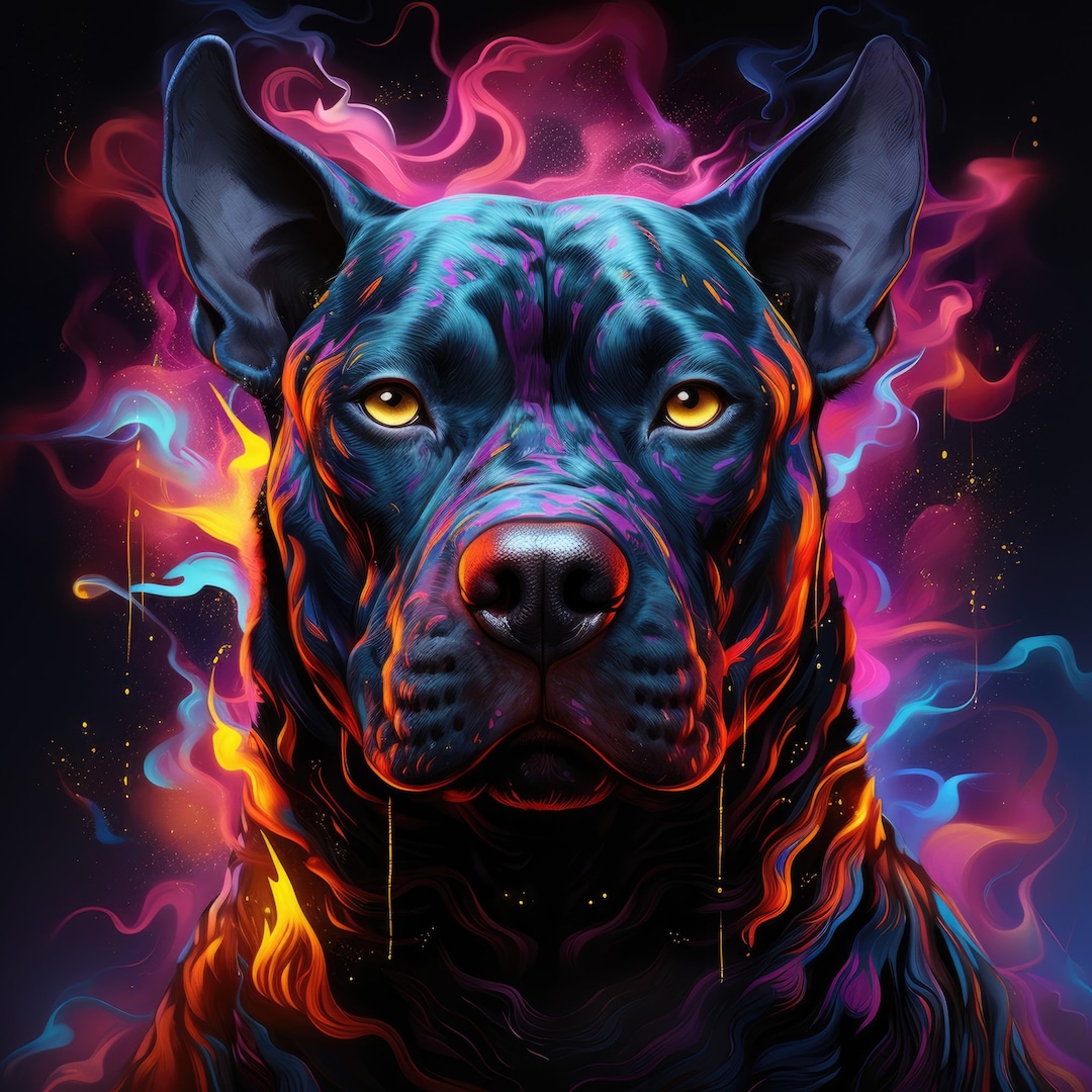 Pitbull Poster - Etsy