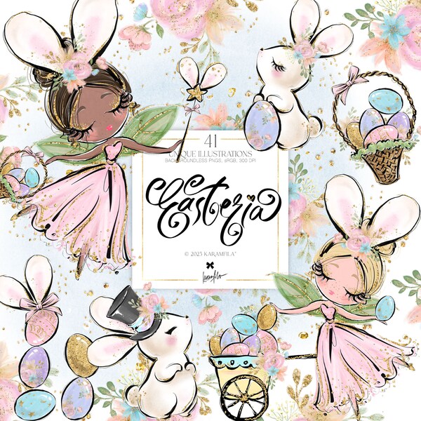 Whimsical Easter - Etsy