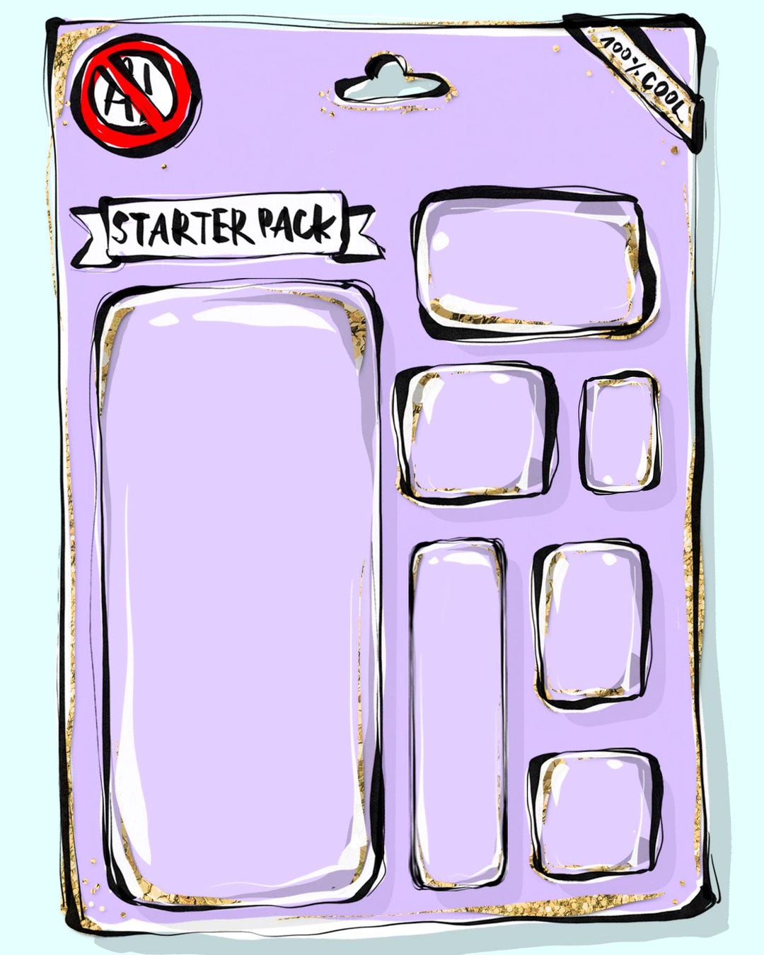 Customisable Starter Pack Layered Mockup Pinterest Board With ...