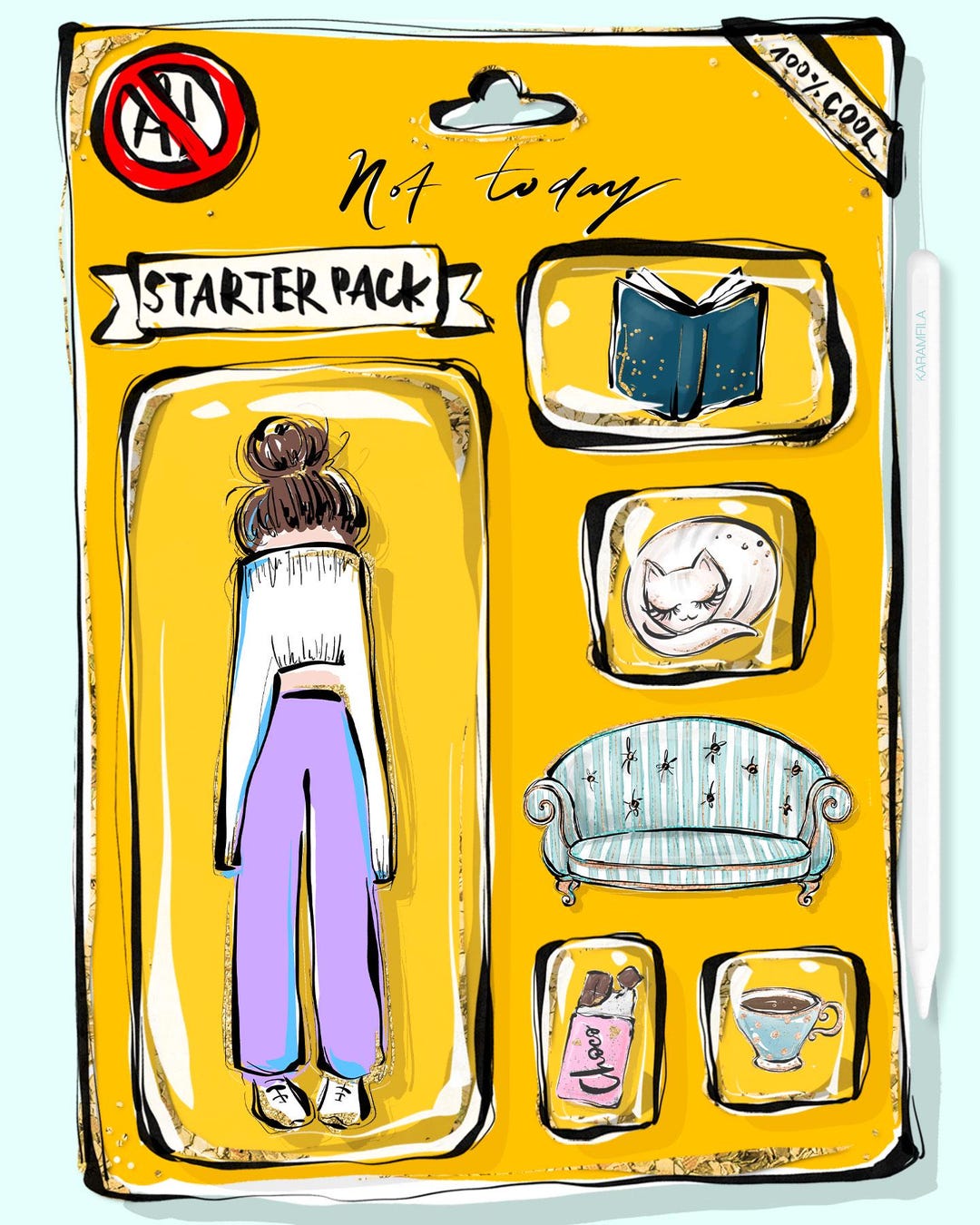 Customisable Starter Pack Layered Mockup Pinterest Board With ...