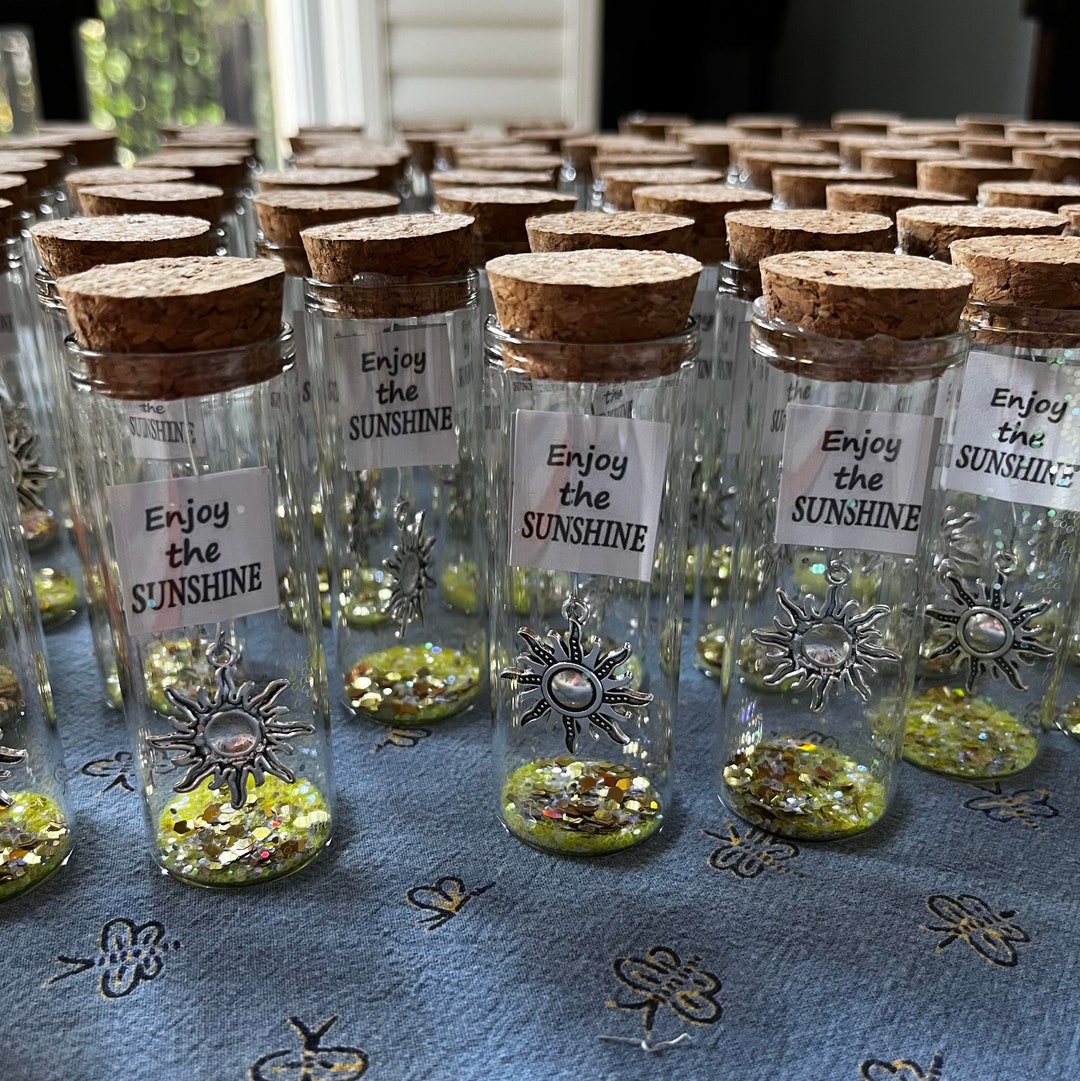 Message in a Bottle - Enjoy the Sunshine - Etsy