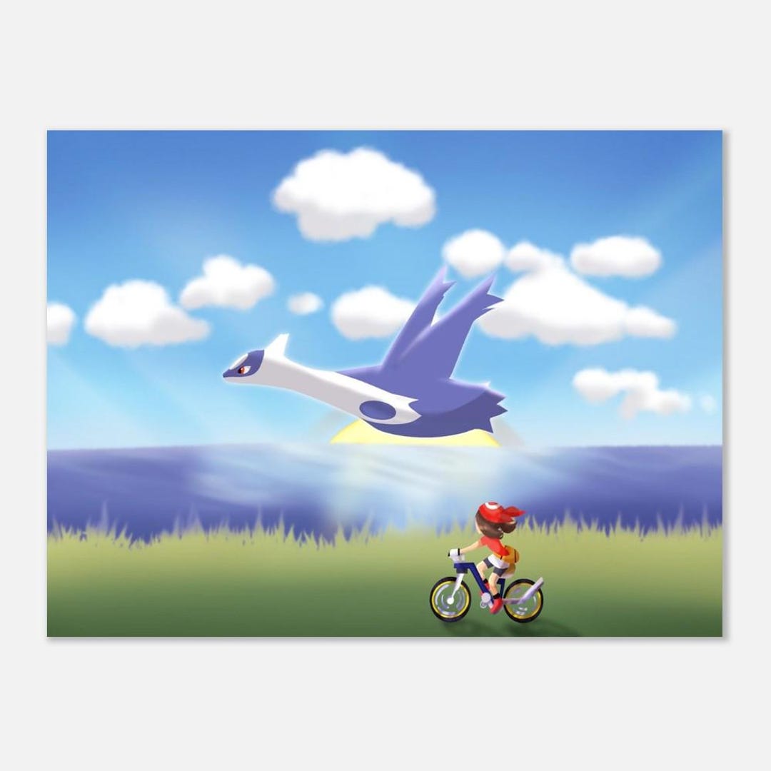 Classic Pokemon Ruby Latios Semi-glossy Paper Poster - Etsy