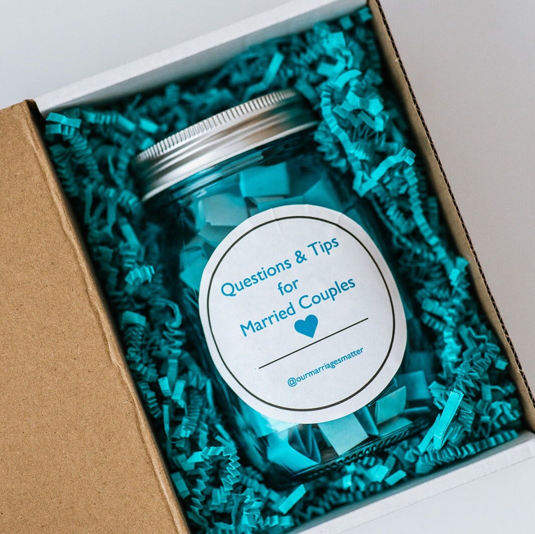 Marriage Conversation Starter Jars - Married, Discussion Questions ...