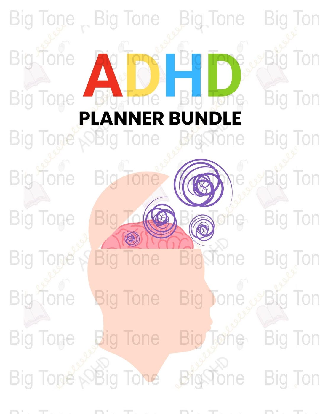 ADHD Planner Bundle, Daily Organizer for Adhd, Adhd Journal, Task ...