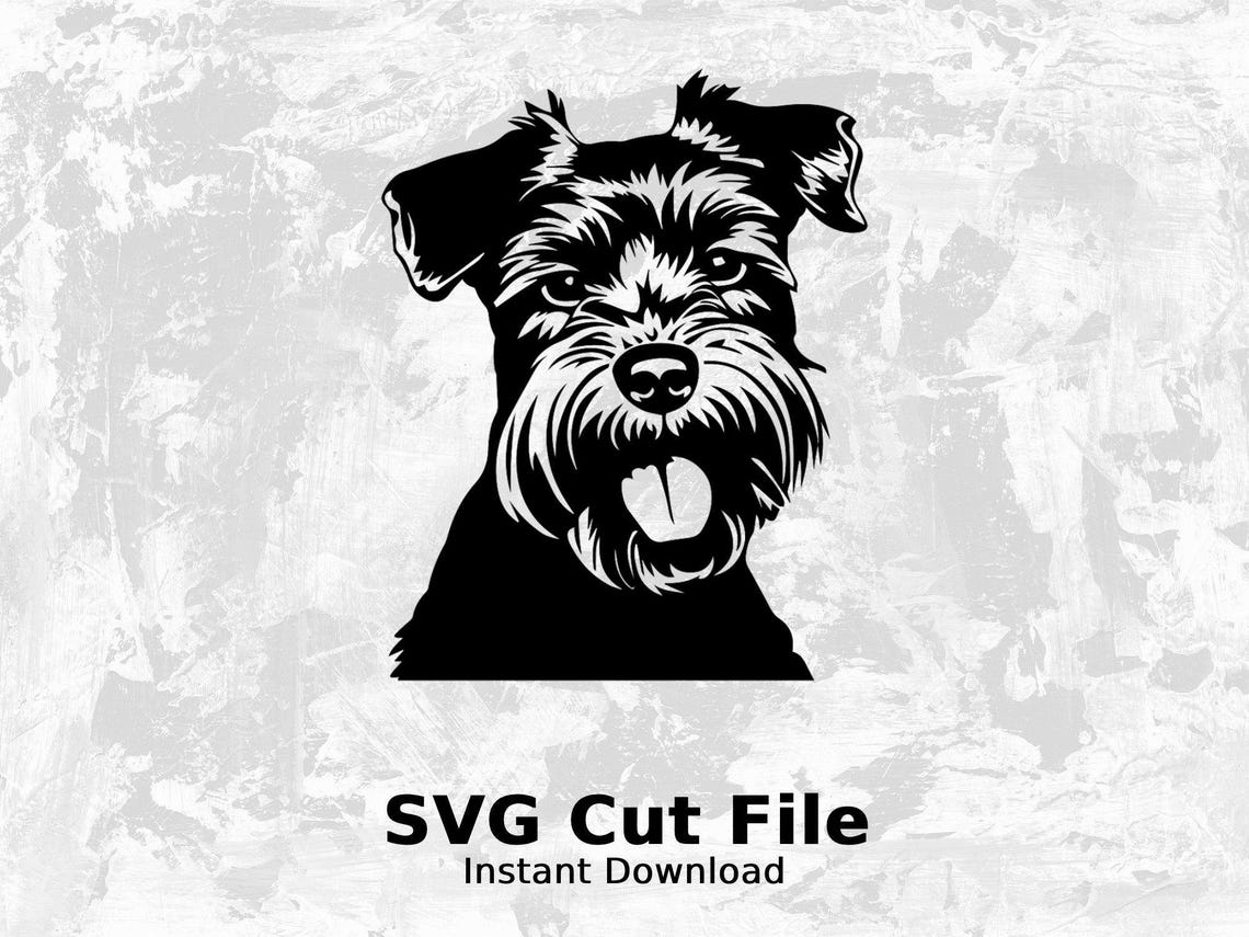 Cute Dog SVG Design, Funny Pet Image for T Shirts, Instant Download ...