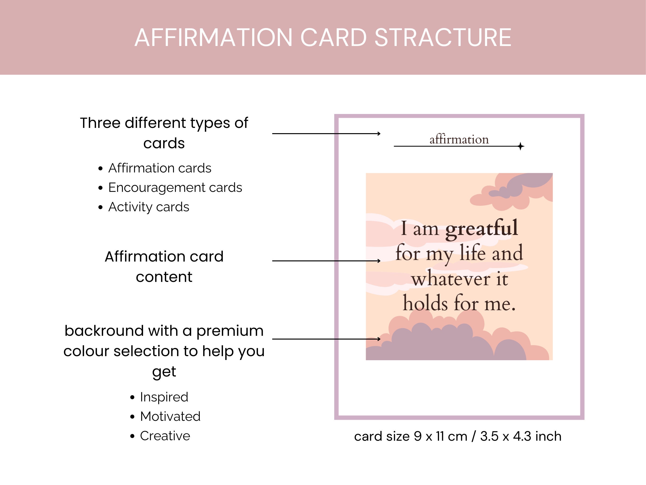 Printable Affirmation Cards Editable Manifesting Cards Self Love Cards ...