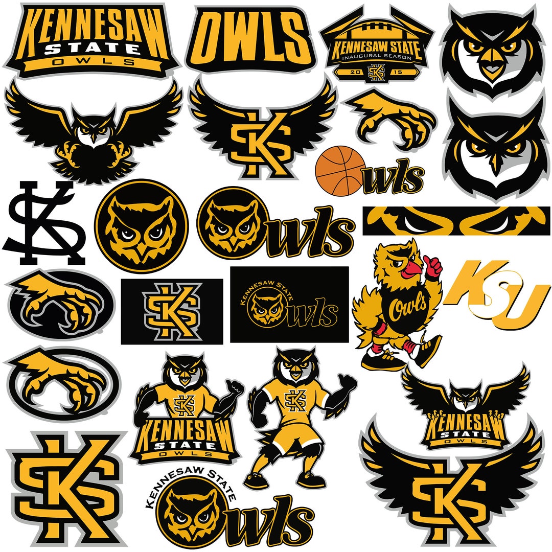 Owls SVG, Kennesaw State University SVG, Athletics, College, Basketball ...