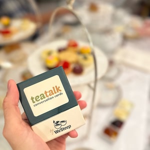 Teatalk Conversation Card Set by Westeep - Perfect Gift for Tea Lovers ...