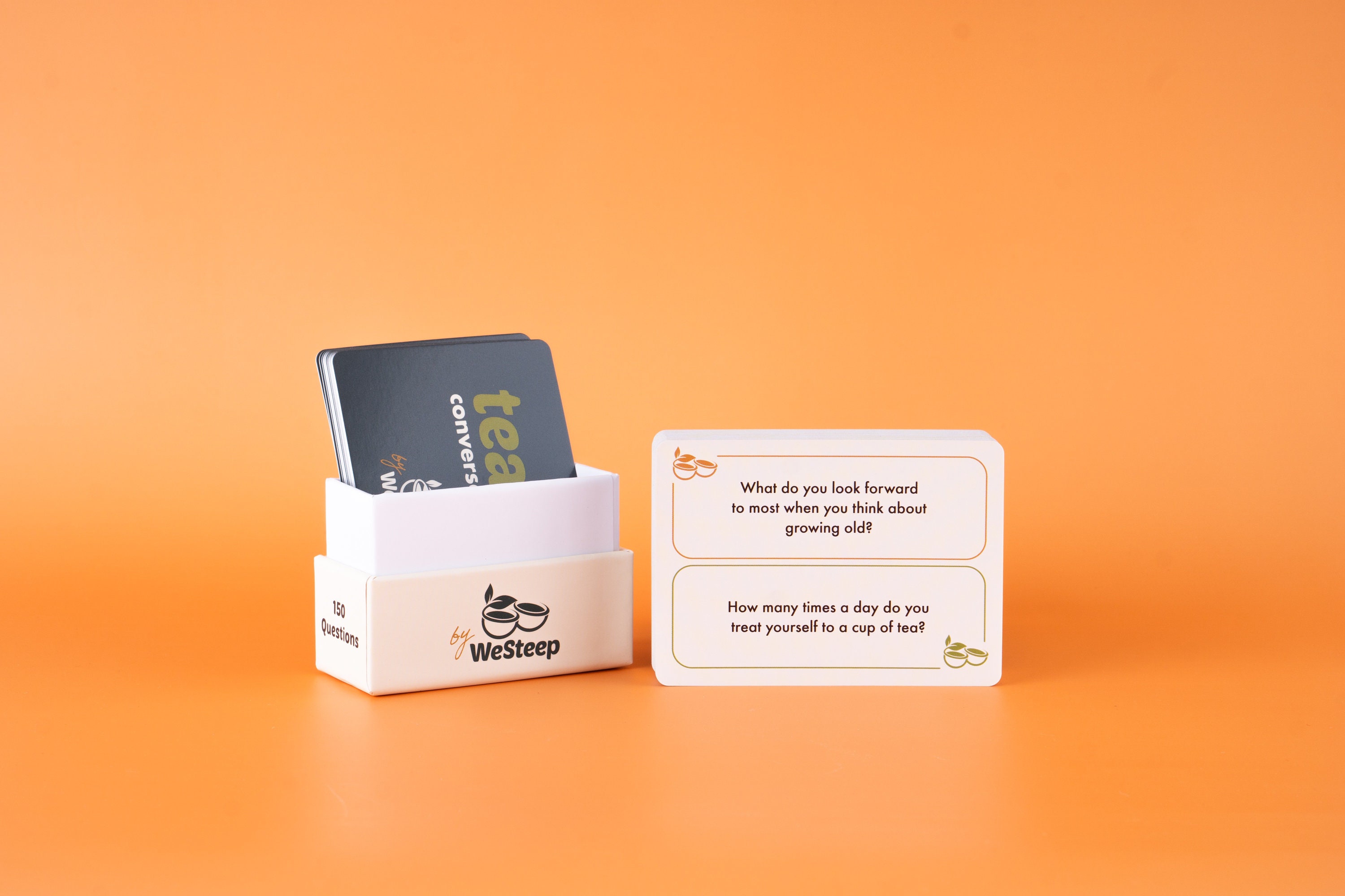 Teatalk Conversation Card Set by Westeep - Perfect Gift for Tea Lovers ...