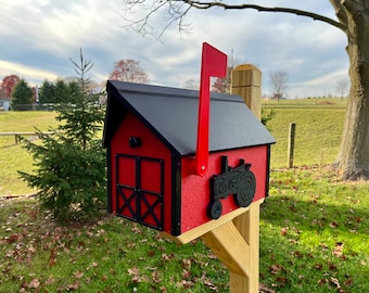 Tractor Mailbox - Etsy