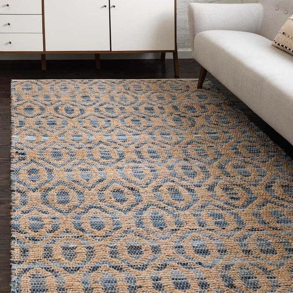 Recycled Denim Rug - Etsy