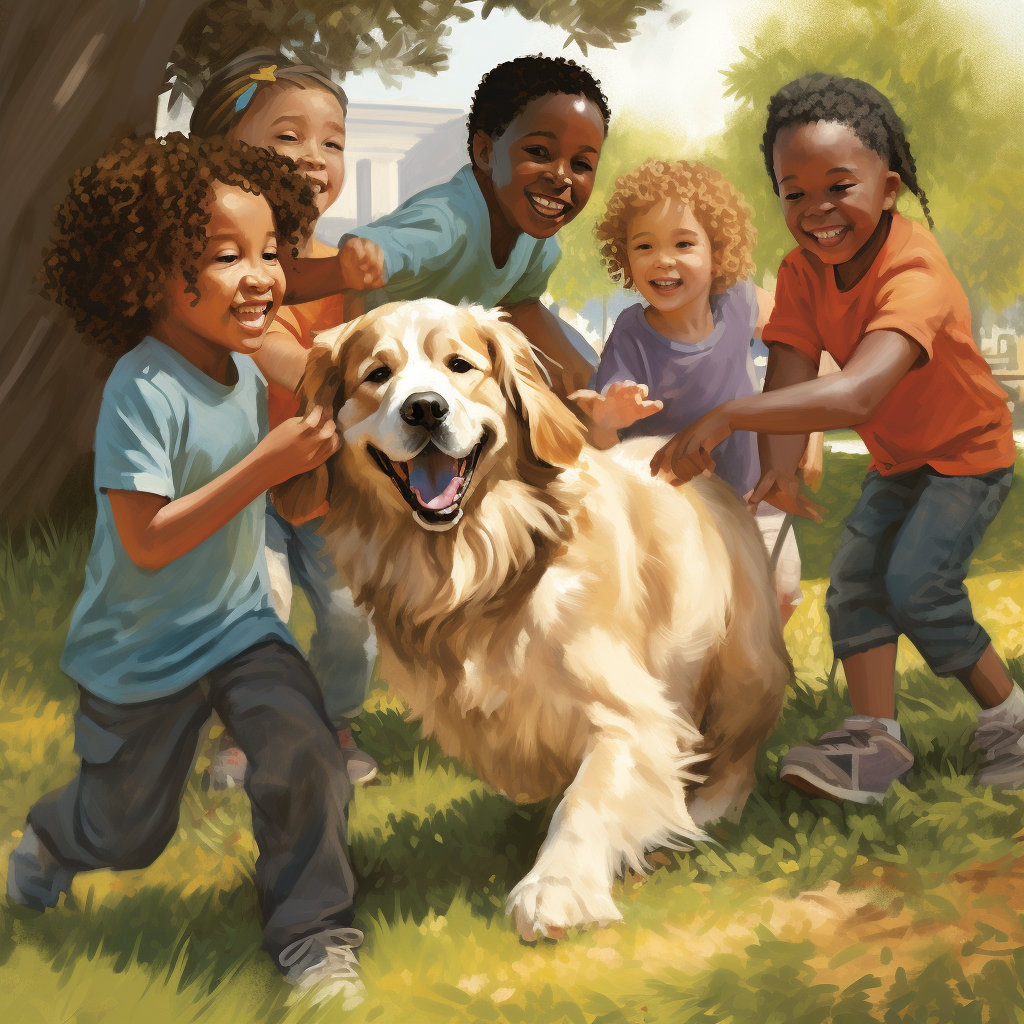 Dog and Kids Coloring Pages - Etsy