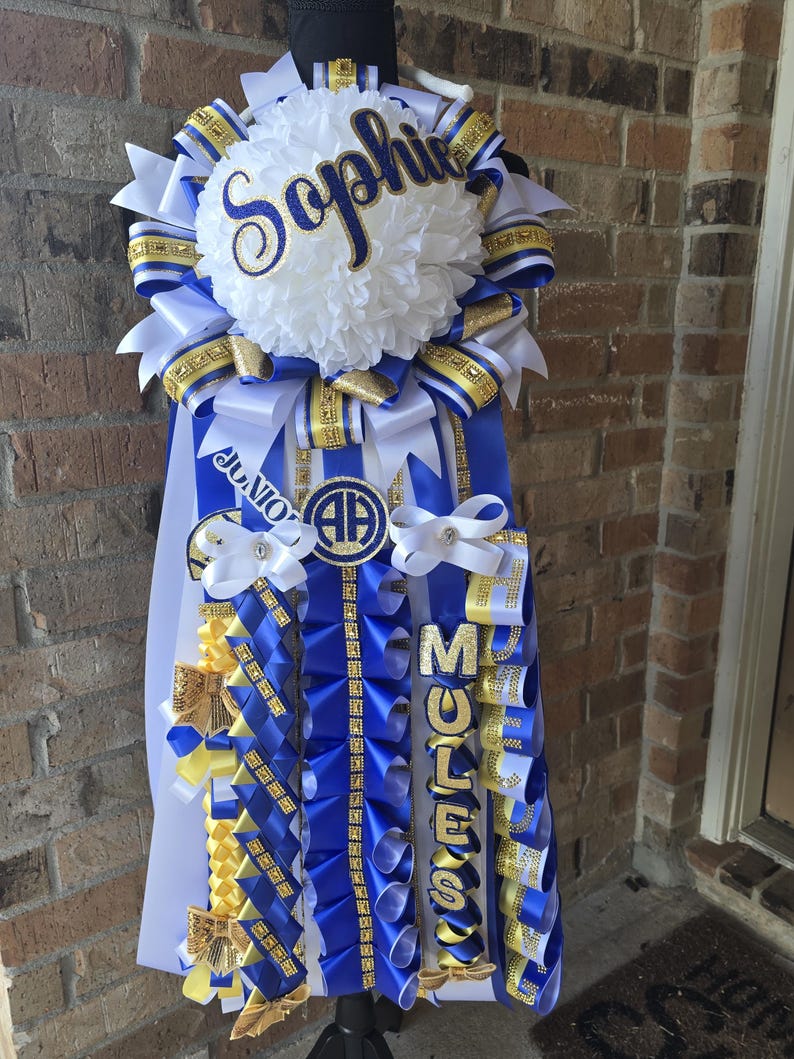 Single Homecoming Mum - Etsy