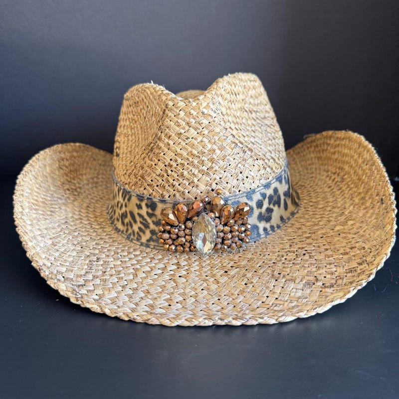 Leopard Print Hat - Etsy