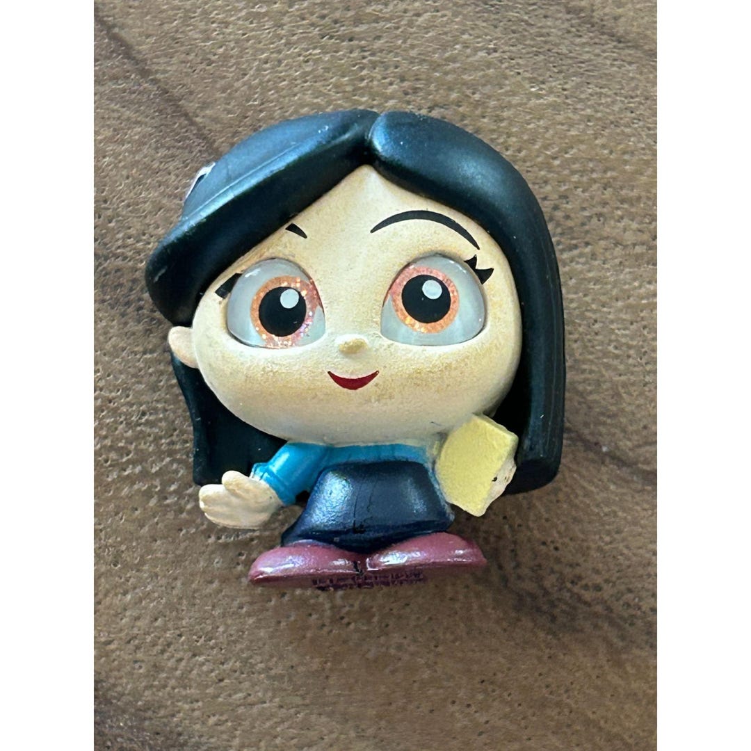 Disney Doorables Mulan Mini Figurine With Big Eyes & Bright Smile - Etsy