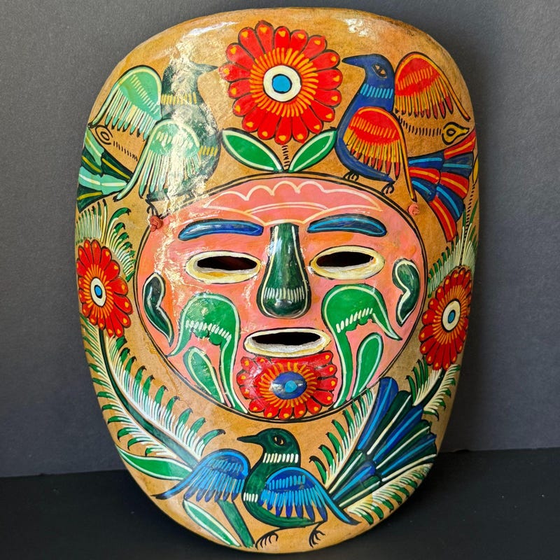 Clay Art Mask - Etsy