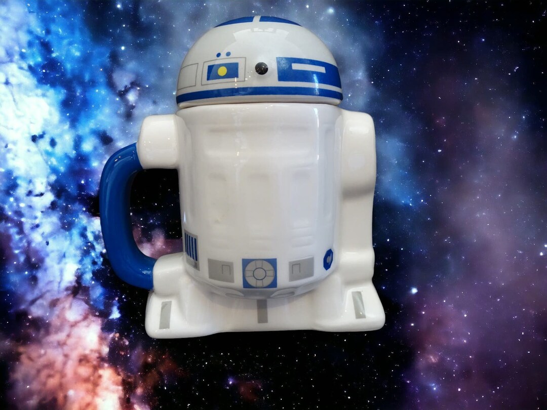 Underground Toys R2-D2 Ceramic Mug 3D Embossed With Removable Lid - Etsy