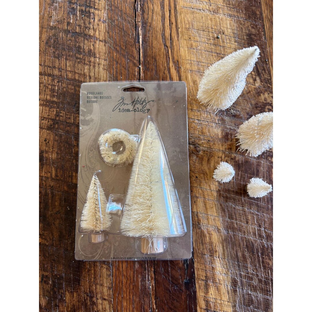 Tim Holtz Idea-ology Woodland Miniature Tree Set - Etsy