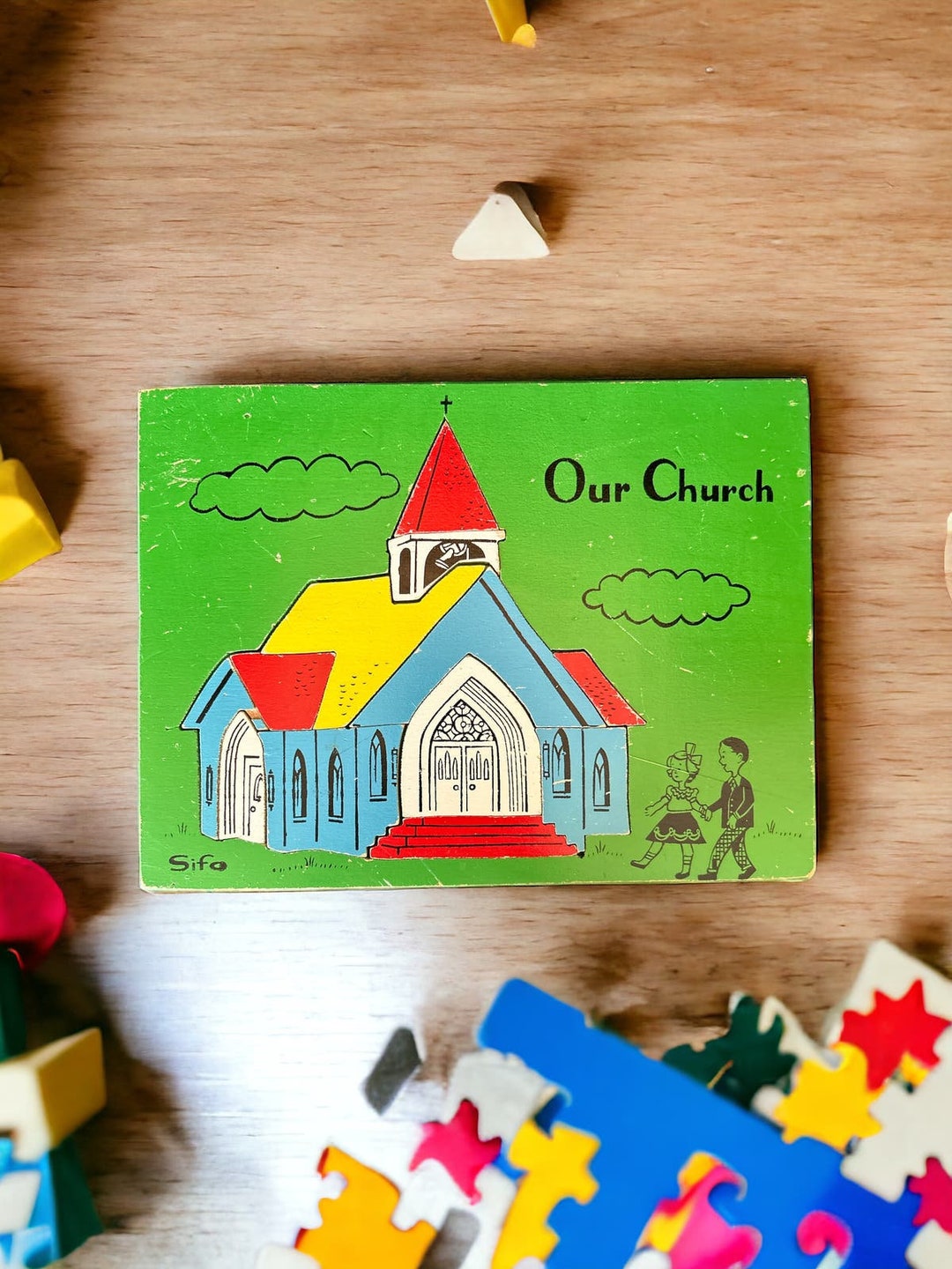 Vintage Sifo Our Church Puzzle - Etsy