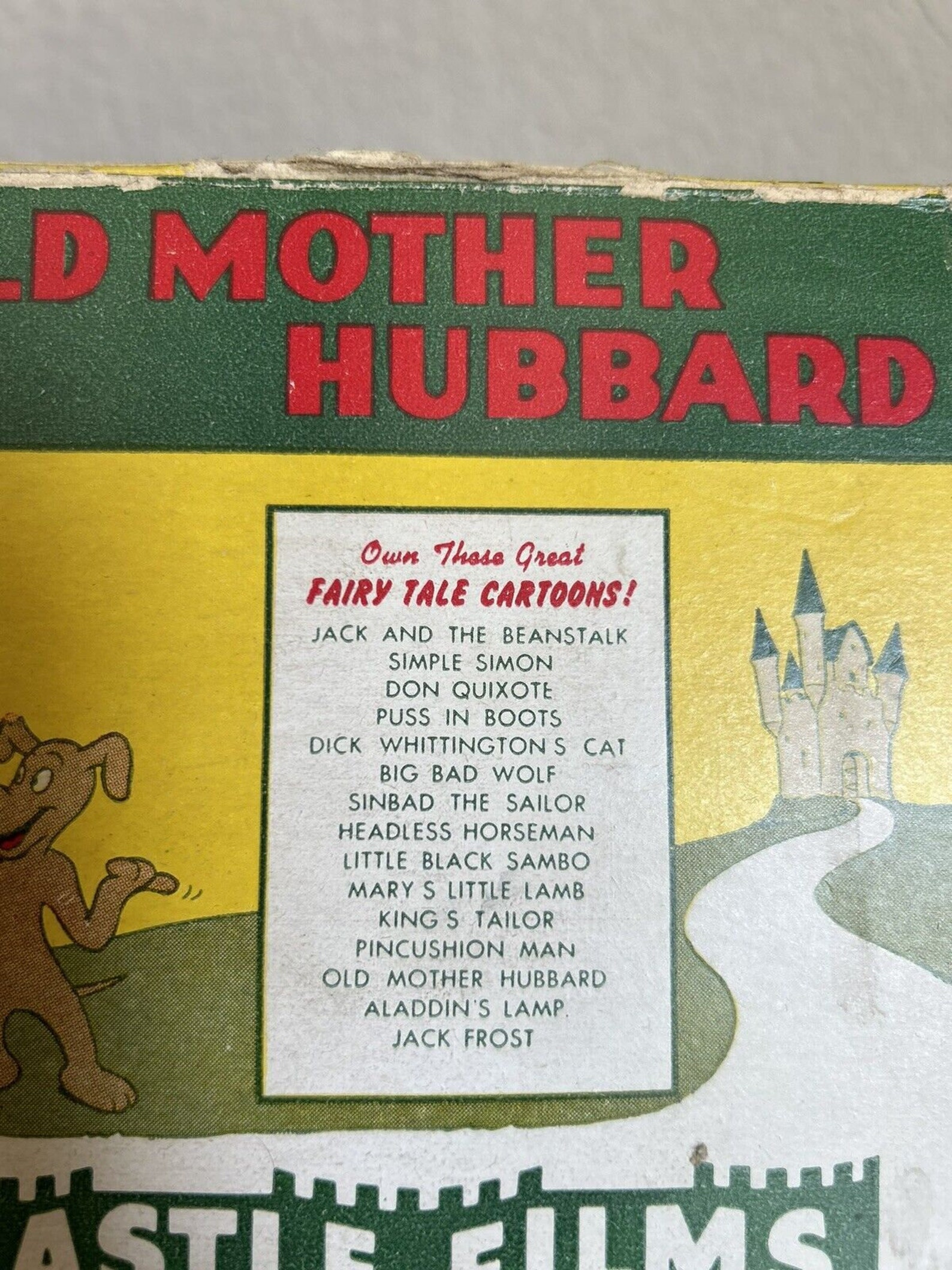 753 Old Mother Hubbard Castle Films - Etsy