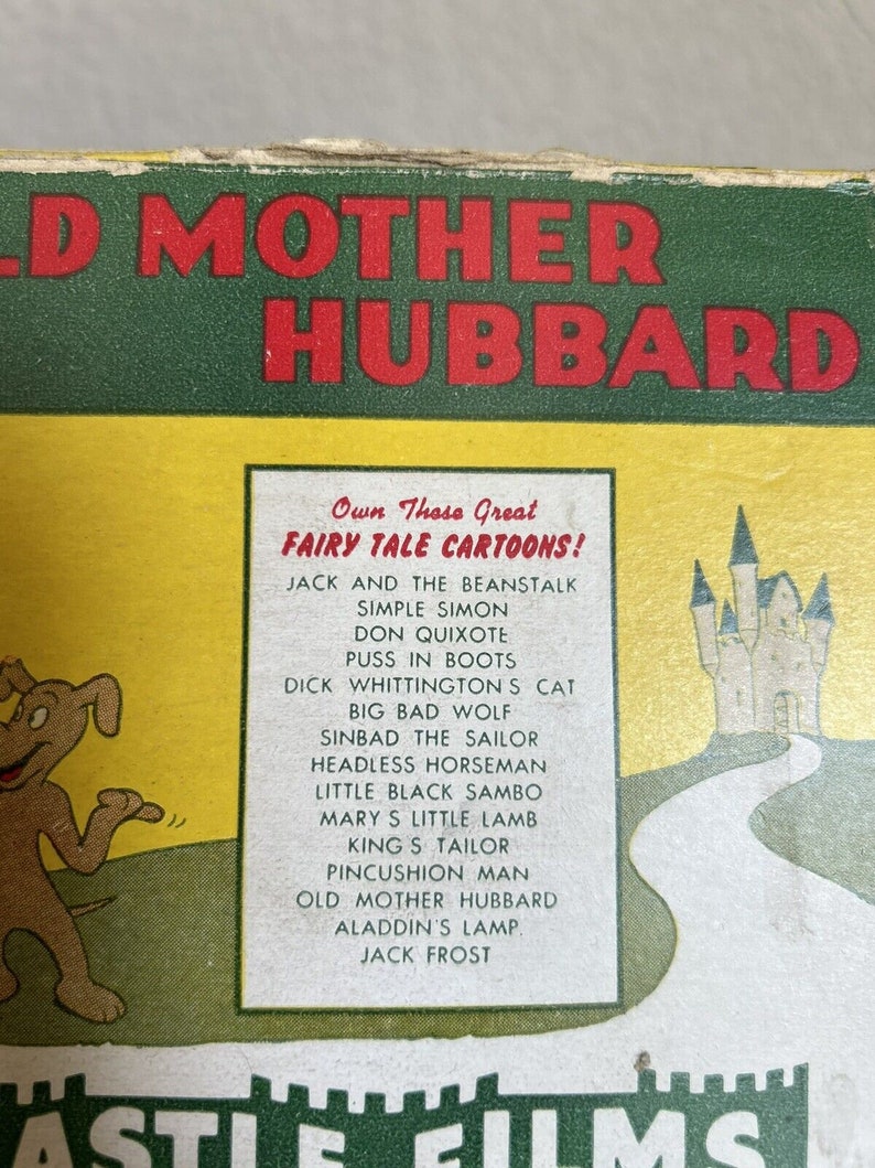 753 Old Mother Hubbard Castle Films - Etsy