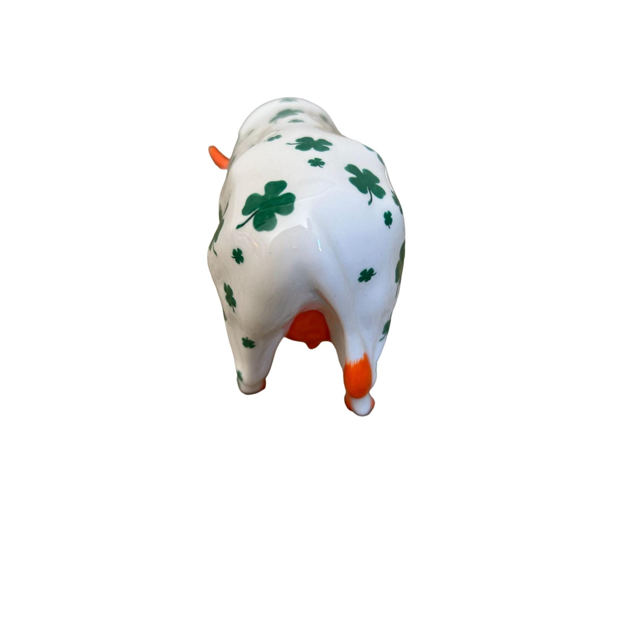 Westland Giftware Shamrock Lucky Cow Parade Figurine - Etsy
