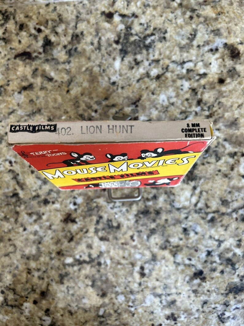 Vintage Castle Films 16mm Mouse Movies #402 "lion Hunt" - Etsy