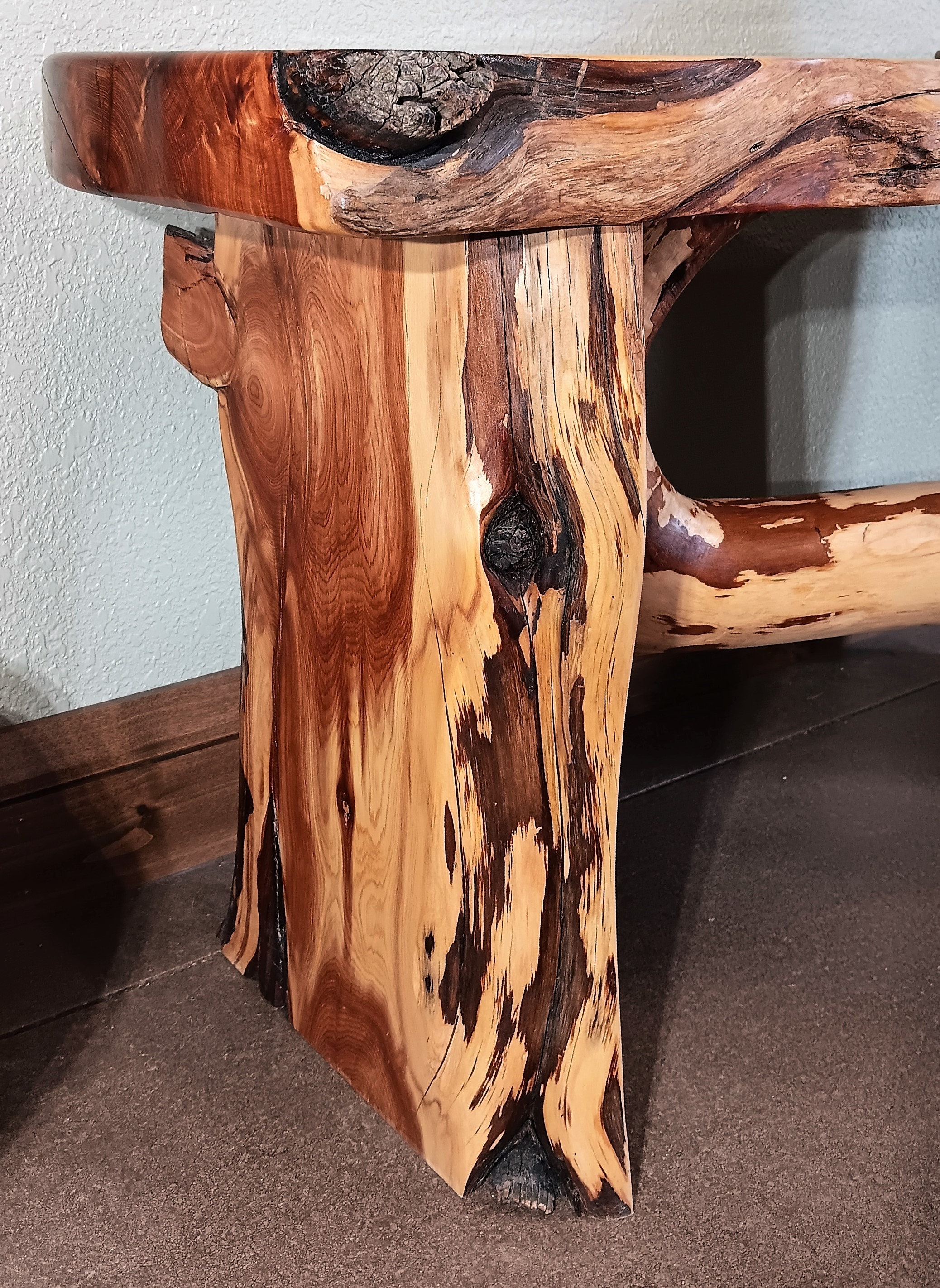 Juniper Cedar Custom Bench - Clear Finish - Etsy