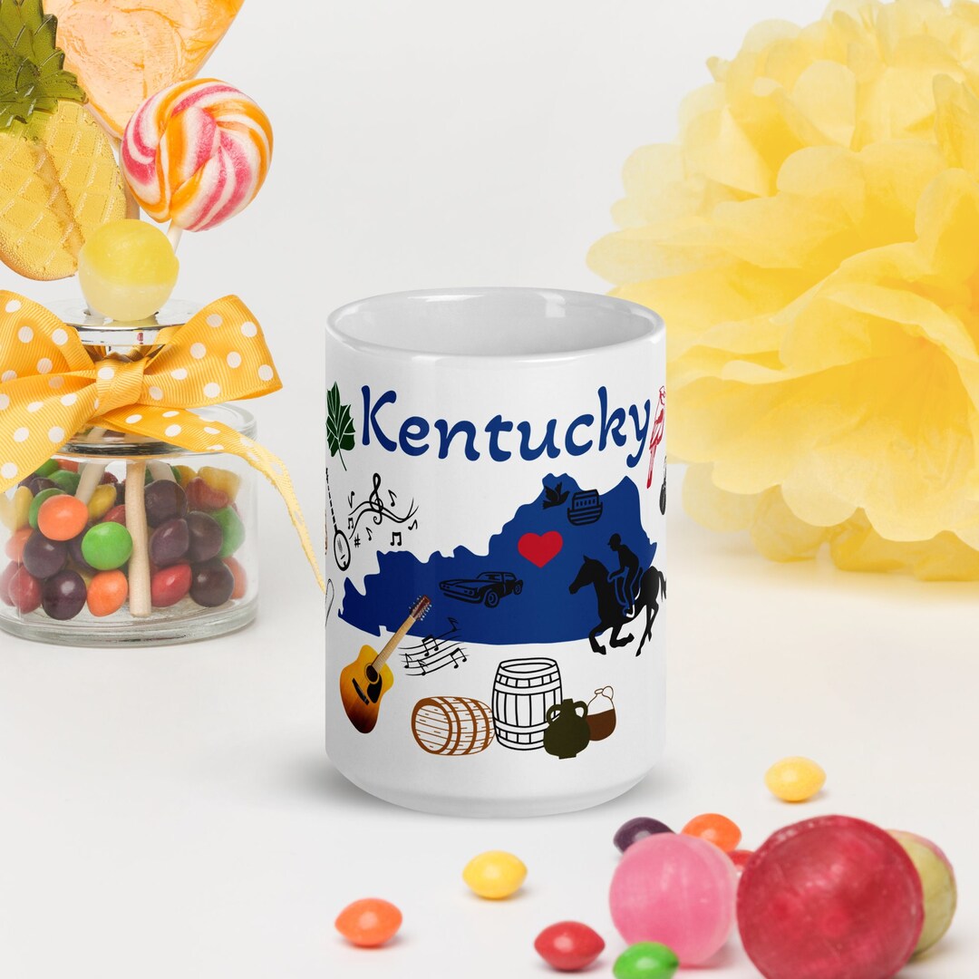 Mug Kentucky State Coffee Mug Heat-resistant Ceramic Coffee Mug ...