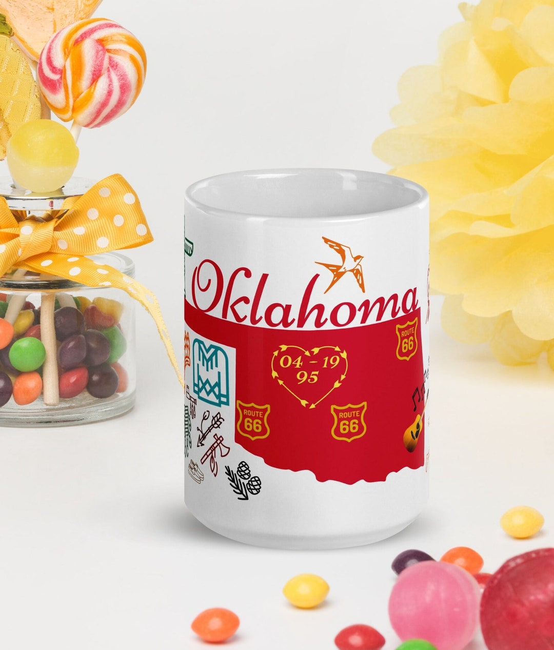 Mug Oklahoma State Mug Heat Resistant Ceramic Coffee Mug Dishwasher ...