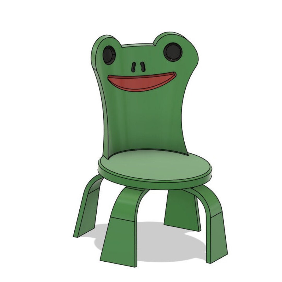 Animal Crossing Froggy Chair 3d Print Files - Etsy