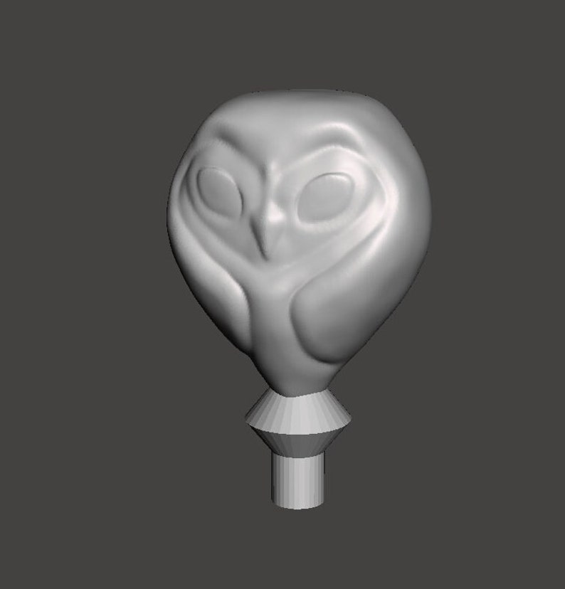 Owlbert From the Owl House 3D Printable Staff Topper - Etsy