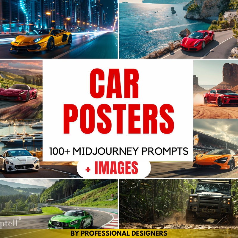 Car Posters - Etsy
