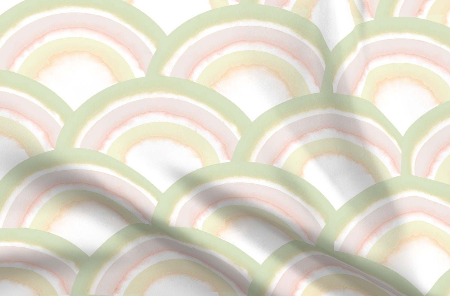 Children Pastel Colors Rainbow Scale Pattern 3 High - Etsy