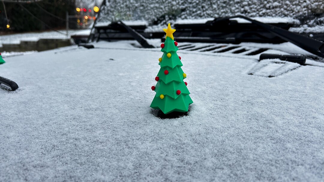 Christmas Tree Hood Bumper Replacement for Jeep Wrangler - Festive ...