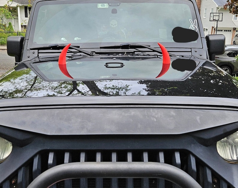 Horned Hood Bumper Replacement for Jeep Wrangler - Wild Front-end ...