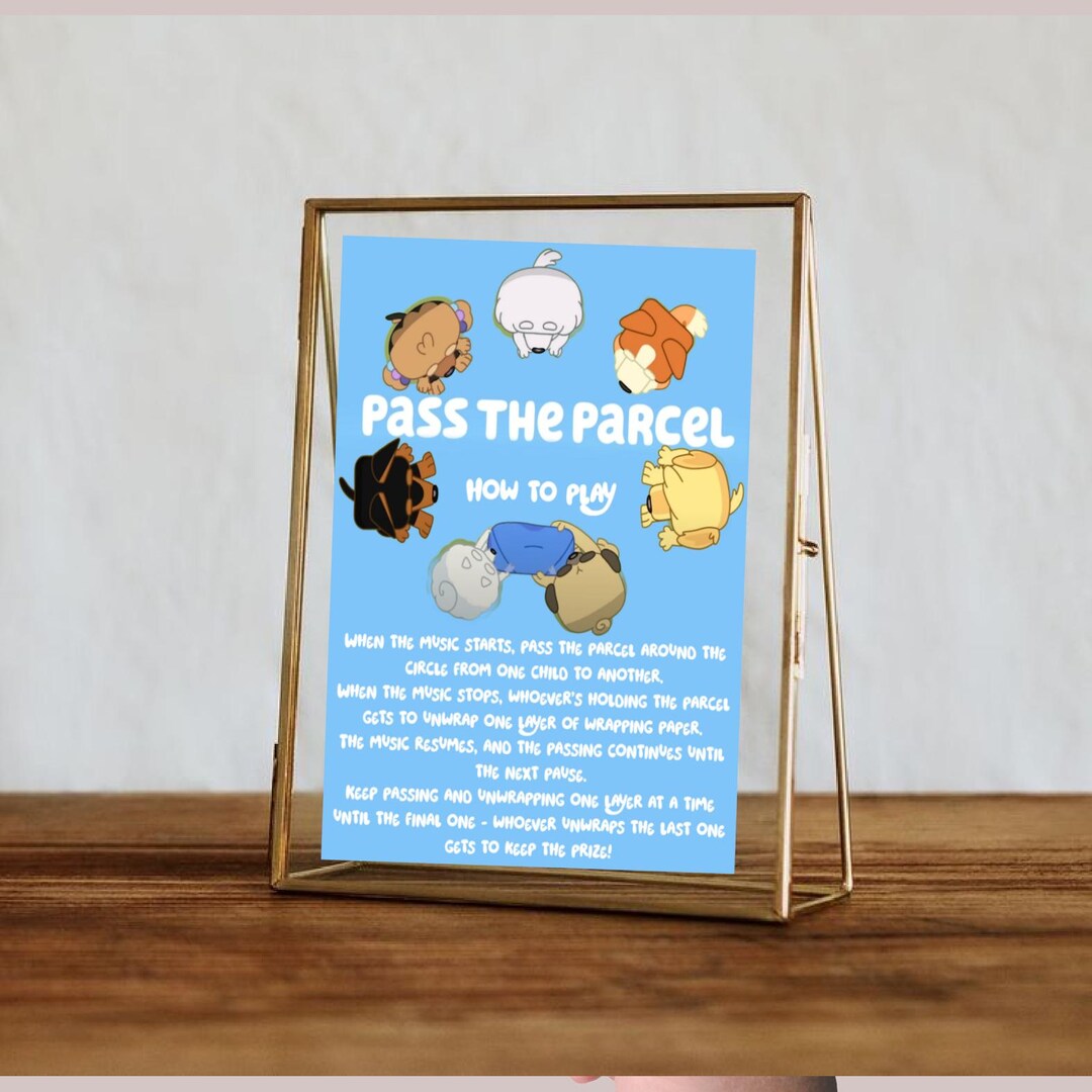 Everything You Need for a Bluey-inspired Birthday Party! Printables ...