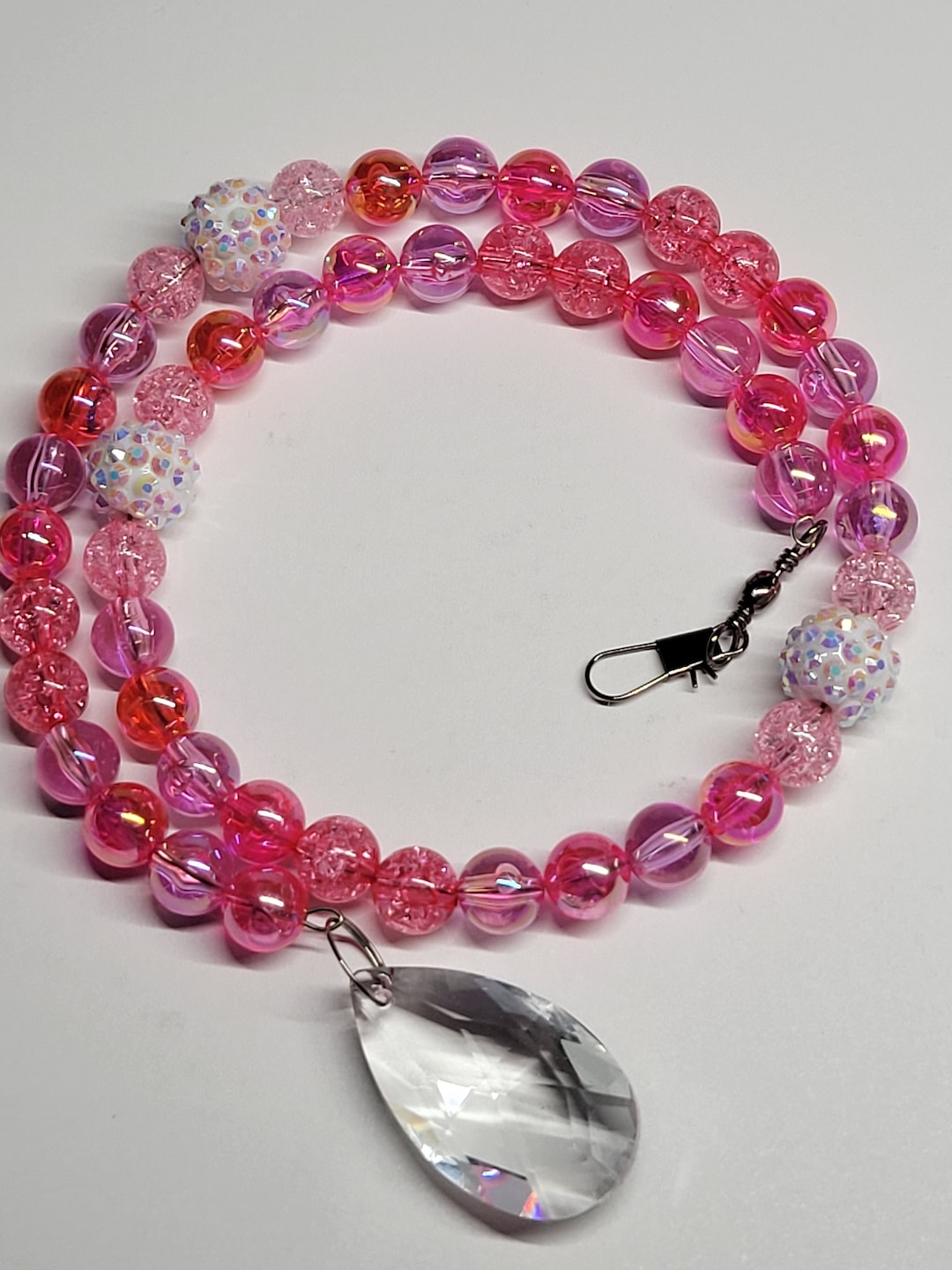 Spiral Memory Wire Beaded Suncatcher, Spinner - Etsy