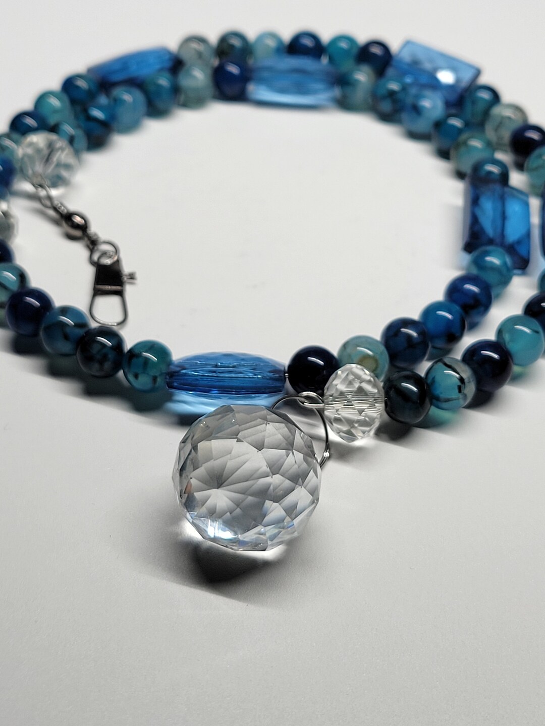 Spiral Memory Wire Beaded Suncatcher, Spinner - Etsy
