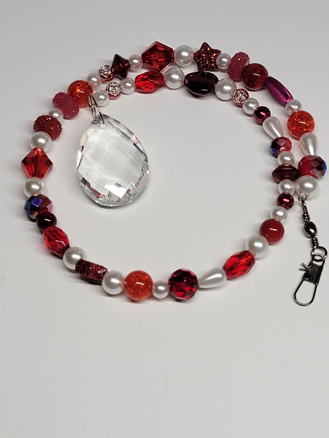 Spiral Memory Wire Beaded Suncatcher, Spinner - Etsy