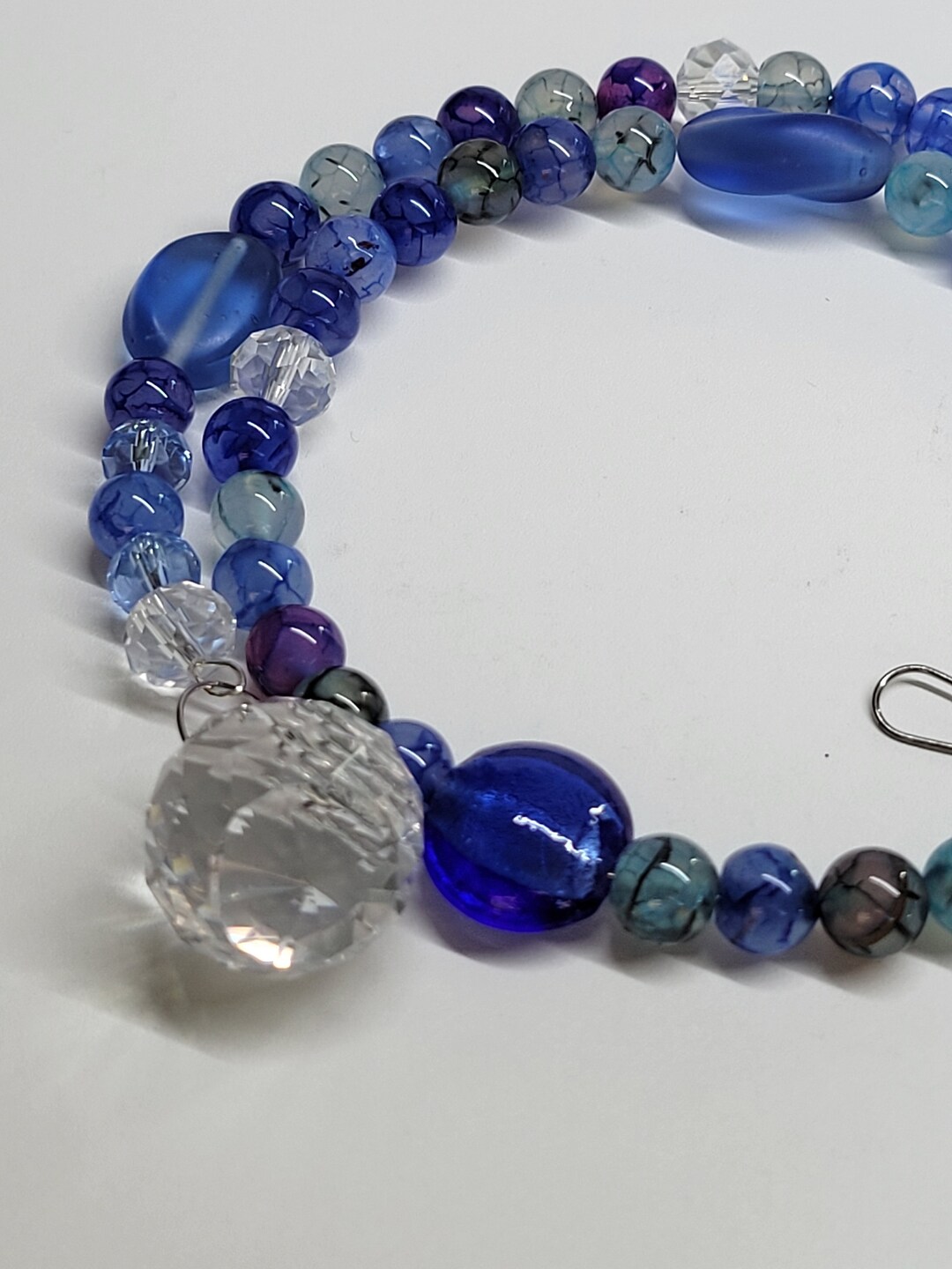 Spiral Memory Wire Beaded Suncatcher, Spinner - Etsy