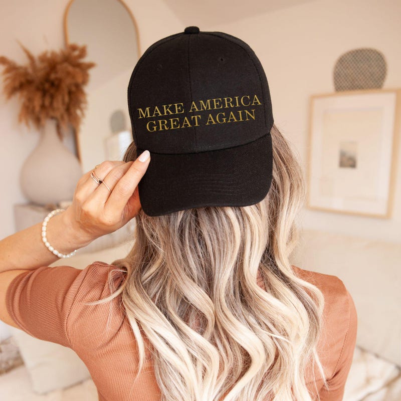 Gold Maga Hat - Etsy