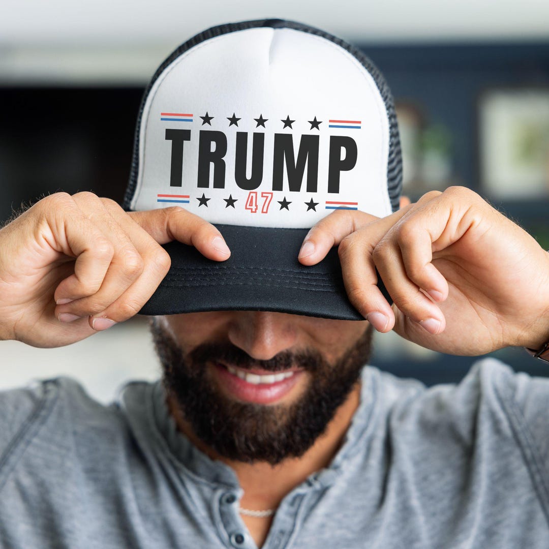 Trump Trucker Hat Trump 47 Trucker Hat Trump Vance Kennedy Patriotic ...