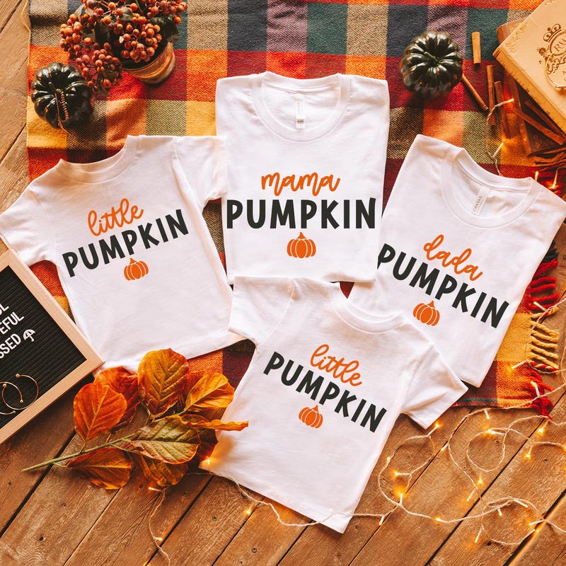 Pumpkin Family Shirts - Etsy