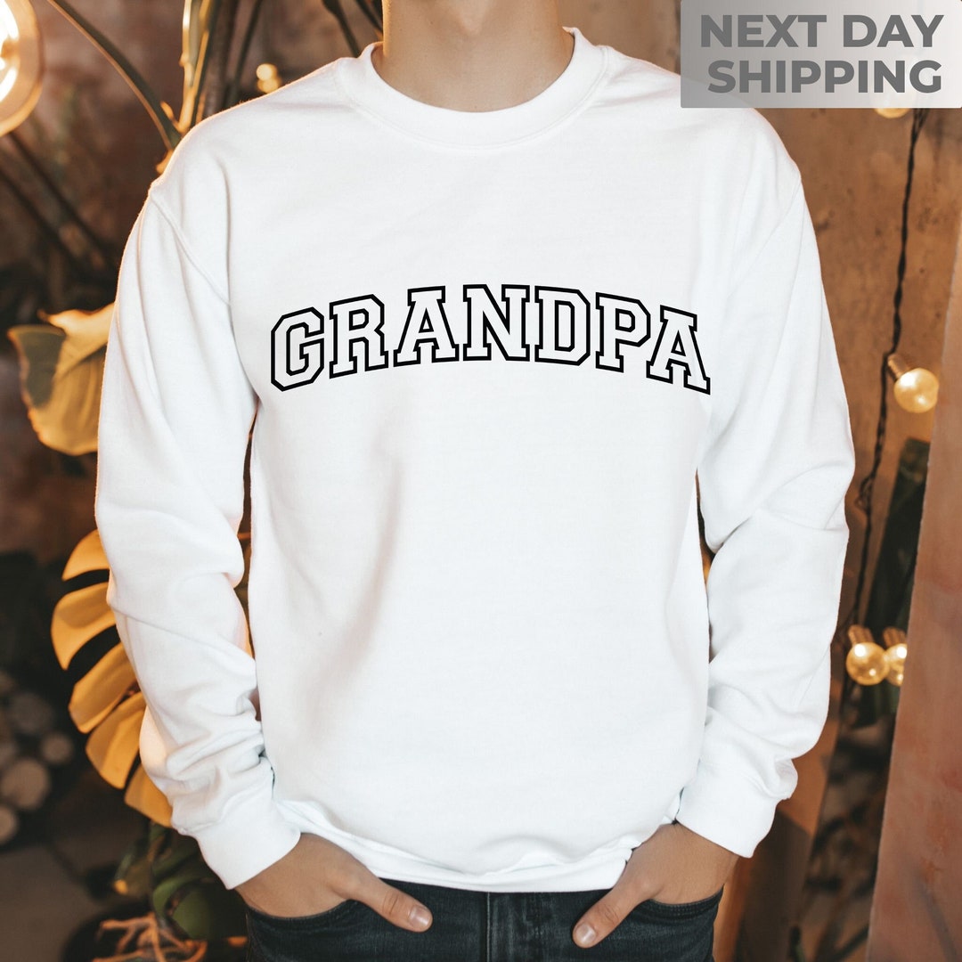 Grandpa Hoodie, Grandpa Sweatshirt, Papa Gift, Grandpa Crewneck ...