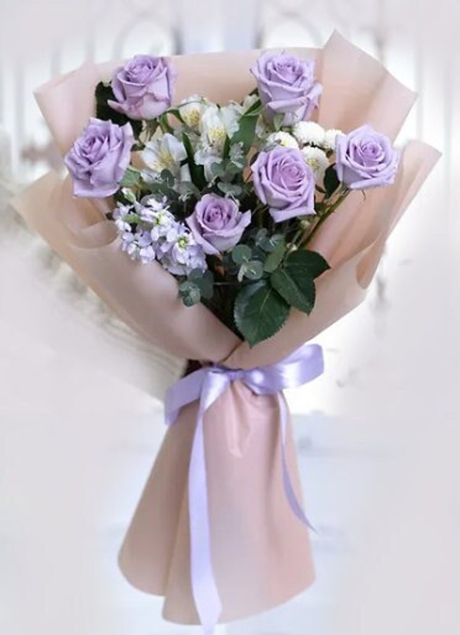 KAYS - Miss You Bouquet - Purple/lavender Roses - Romantic, Love at ...