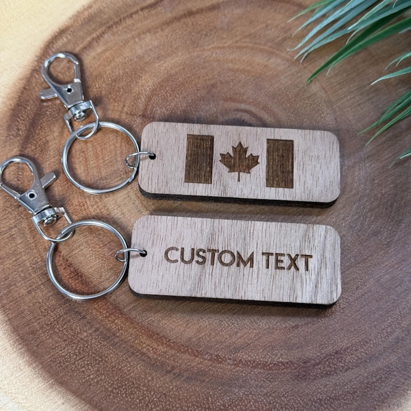 Canada Keychain - Etsy Canada