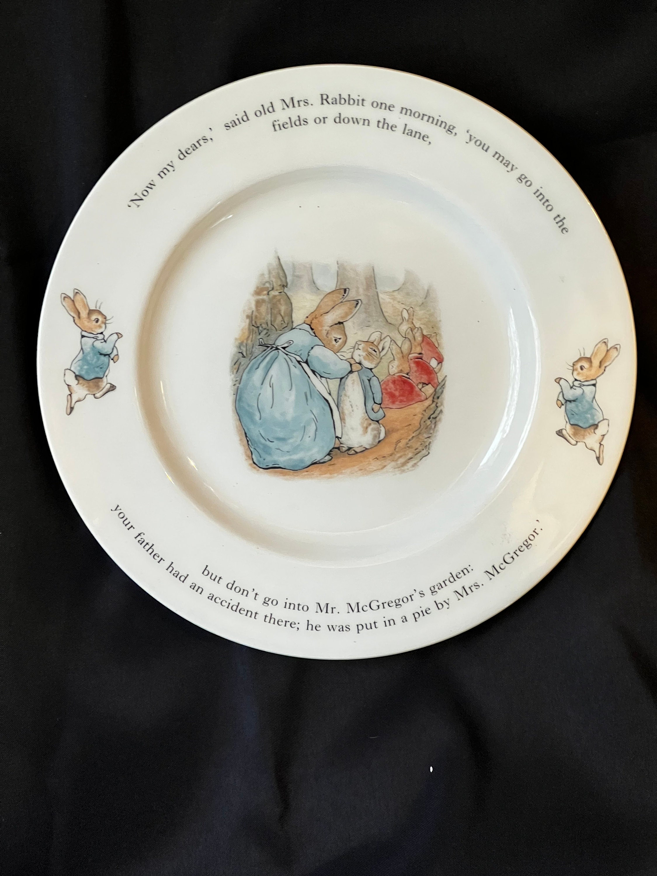 Wedgwood Peter Rabbit Cake Plate - Etsy