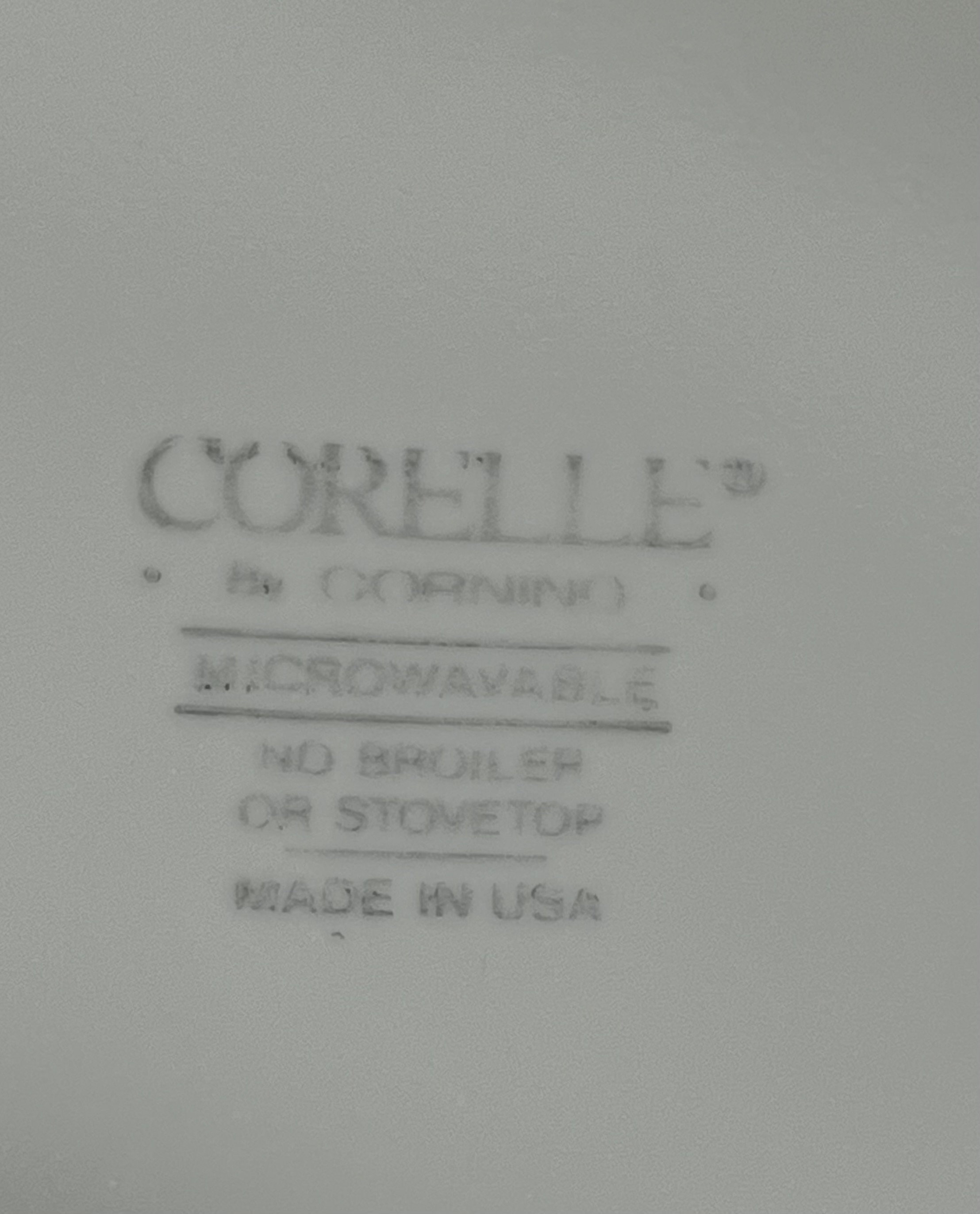 Corelle Blue Lily Dinnerware - Etsy