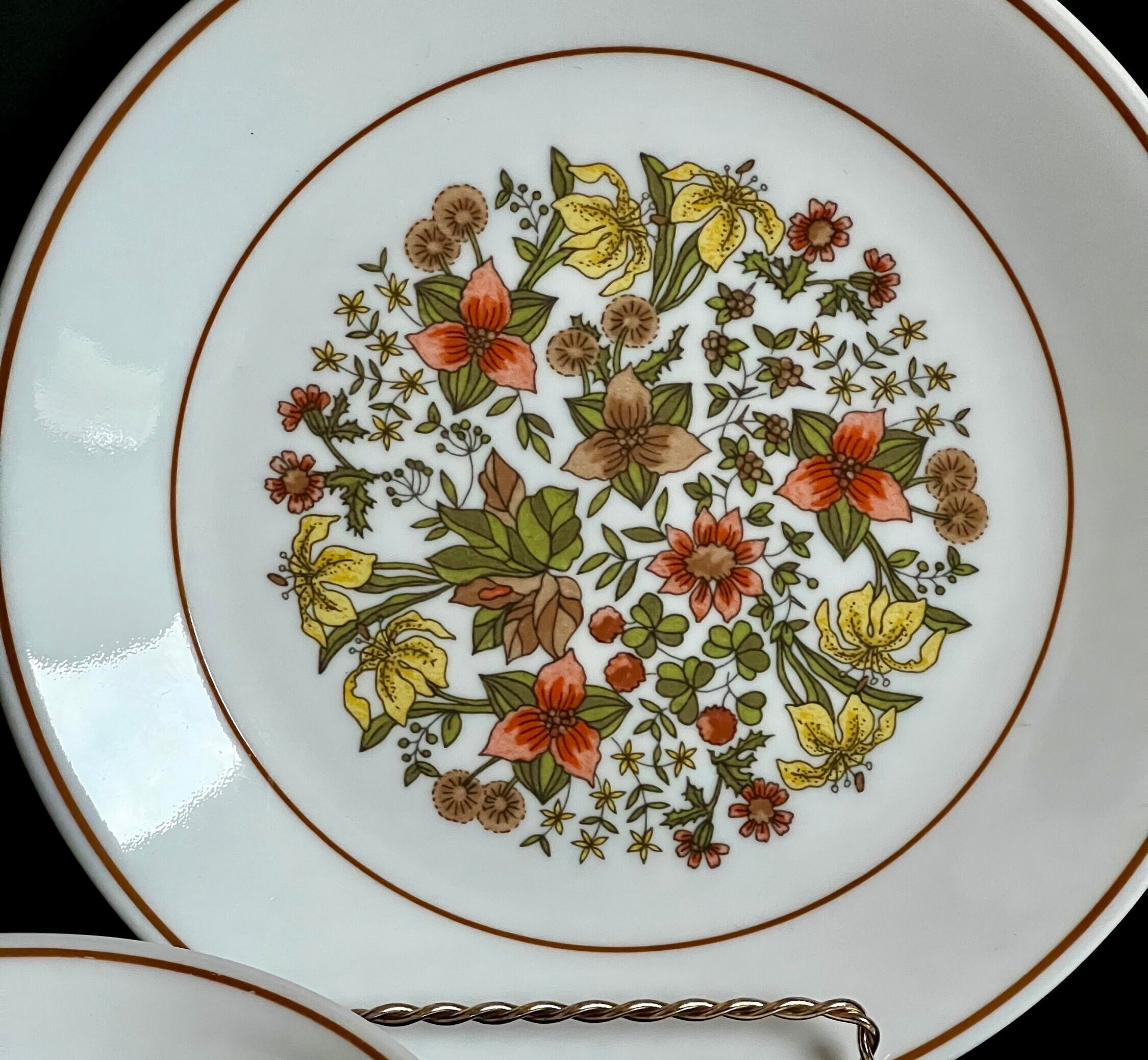Corelle Indian Summer Dinnerware | Salad Plate | Cereal Bowl | Flat Cup ...
